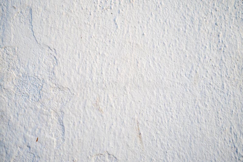 White Facade Rendering with Raw Finish, Wall Plastering Background ...