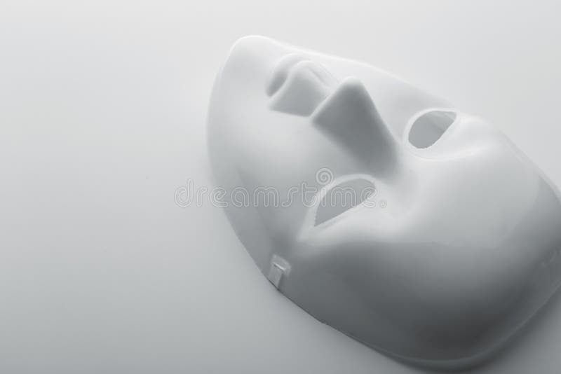 White face mask stock image. Image of opera, protection - 49630651