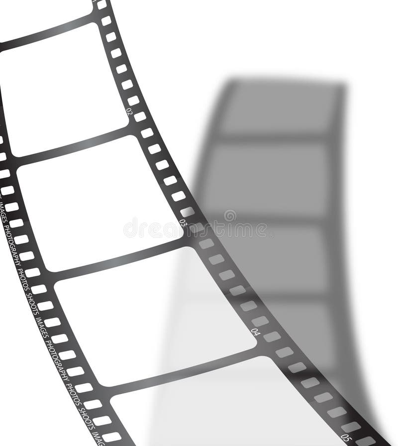 White film shadow stock illustration. Illustration of holder - 1650895