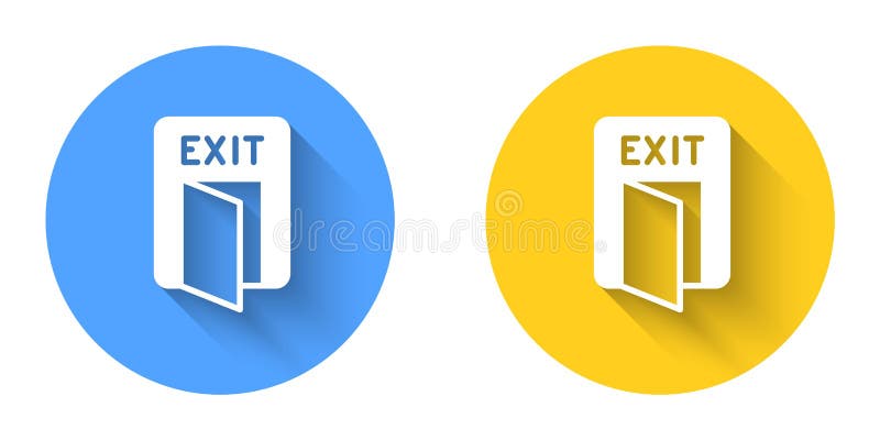 Emergency Exit Yellow Stock Illustrations – 475 Emergency Exit Yellow ...