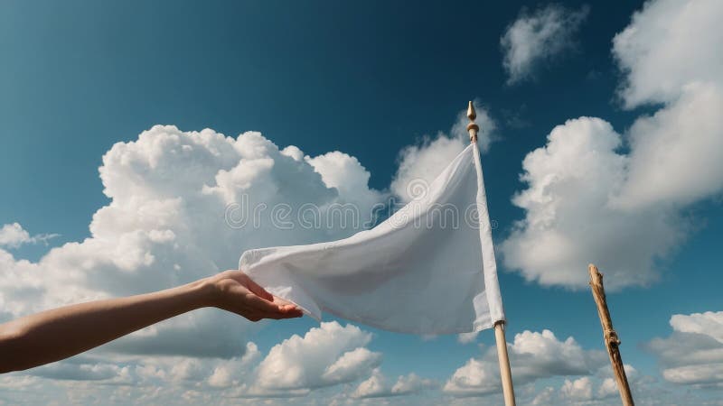 Symbolizing Surrender Stock Illustrations – 127 Symbolizing Surrender ...