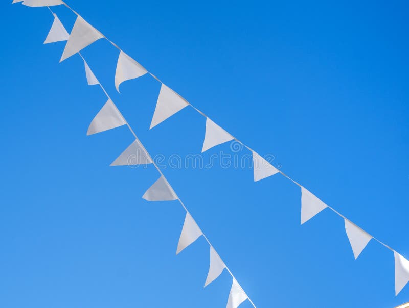 Two white flags stock image. Image of large, plain, message - 15726057