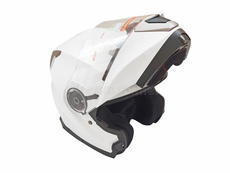 Motorcycle Helmet Interior View, Isolated Stock Image - Image of motor ...