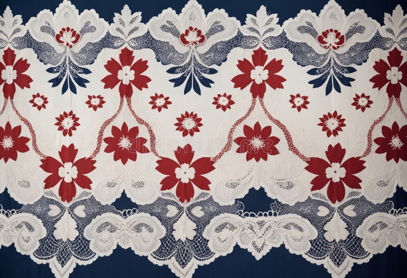 White Floral Lace Texture Background. White Floral Lace Texture Textile ...