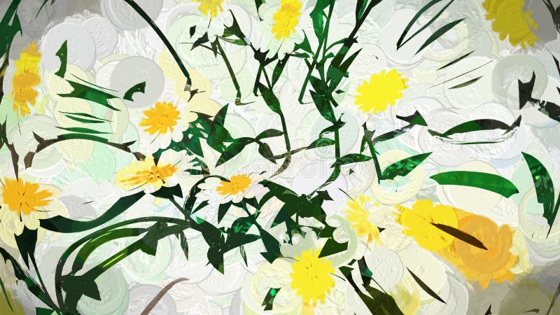 White Flower Botanical Rendering Stock Illustration - Illustration of ...