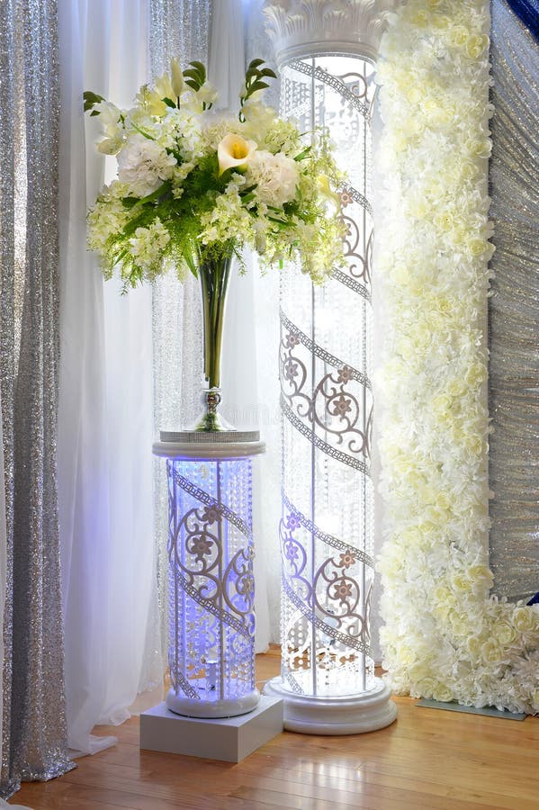 White Flower Decorations stock photo. Image of design - 93558860