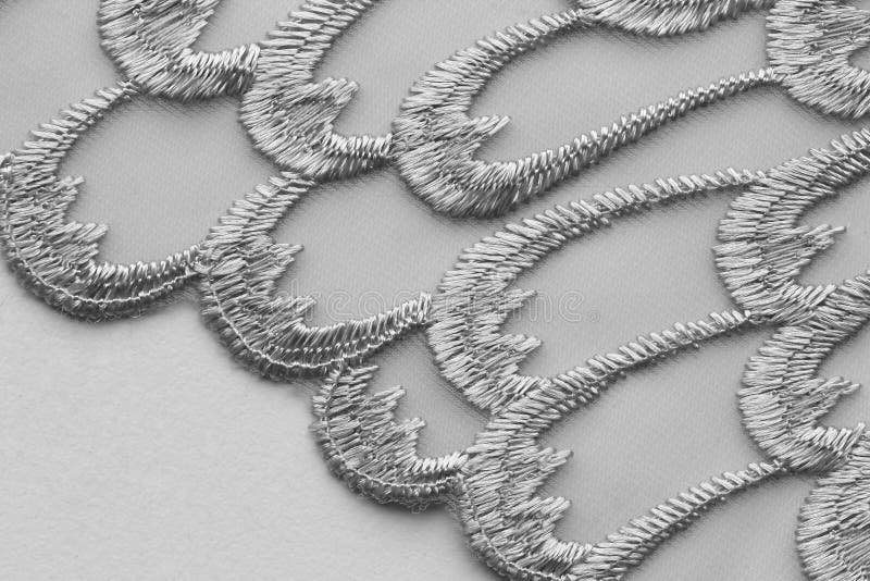 White Flower Lace Material Texture Macro Shot Stock Image - Image of ...