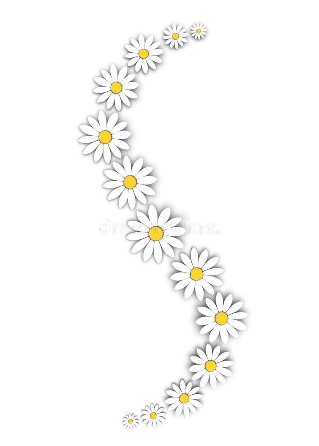 Curved Flowers Stock Illustrations – 11,977 Curved Flowers Stock ...