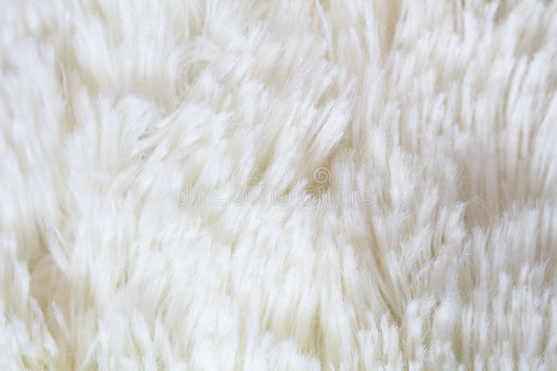 White Fluffy Plush Cloth Textured Stock Image - Image of hair, abstract ...