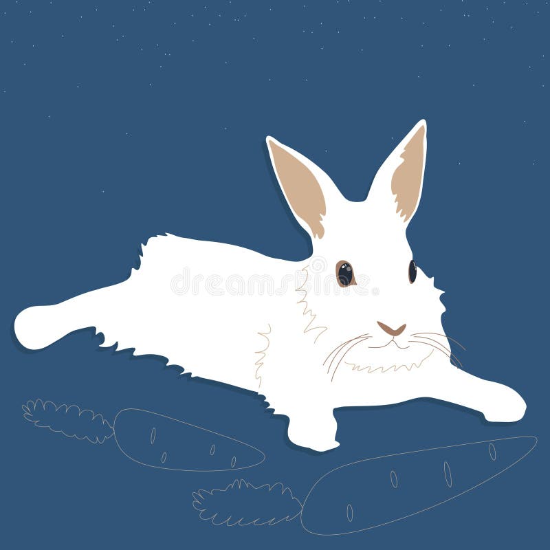 Lying Bunny Stock Illustrations – 611 Lying Bunny Stock Illustrations ...