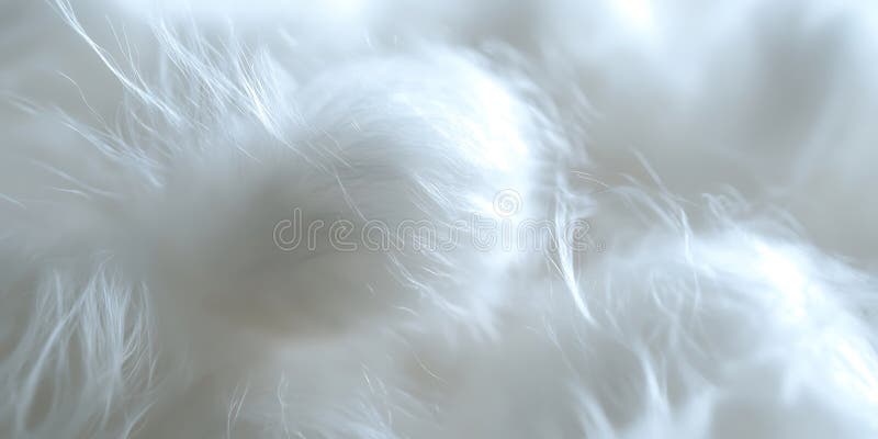 White Fluffy Texture Background Soft Cloudlike Image Stock Illustration ...