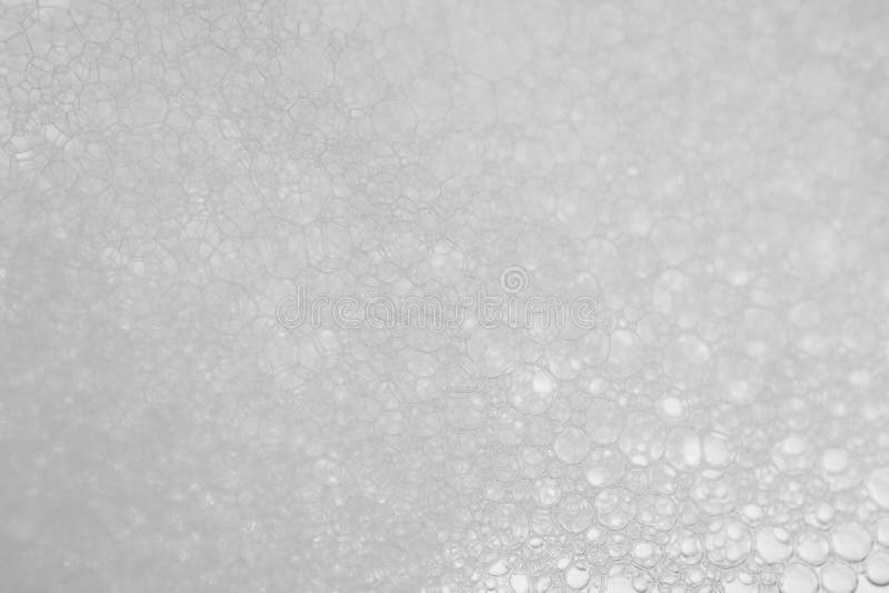 White Foam Texture Abstract Background Closeup Stock Image - Image of ...