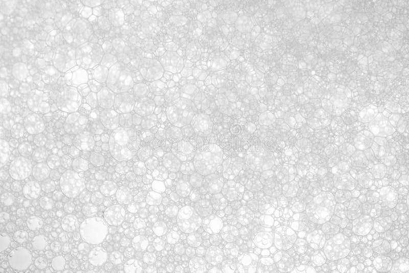 White Foam Texture Abstract Background Closeup Stock Image - Image of ...