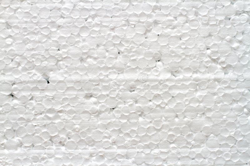 White Foam Texture Close-up. Stock Image - Image of shipping, foam ...