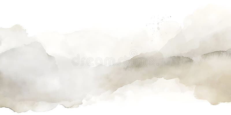 White Fog Texture Watercolor Cloud Background Stock Illustration ...