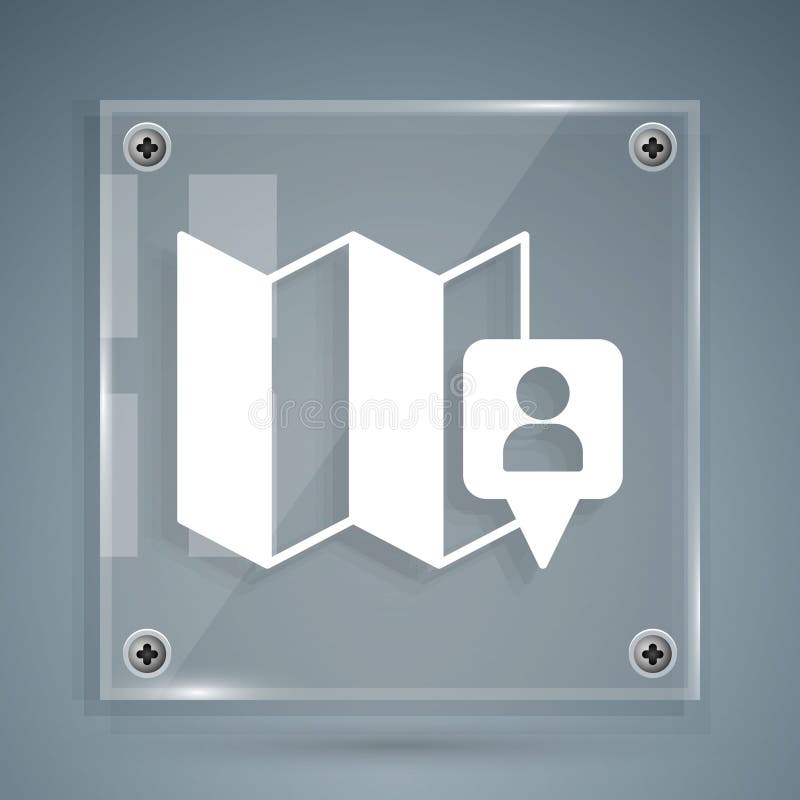 White Location Icon Stock Illustrations – 161,091 White Location Icon ...