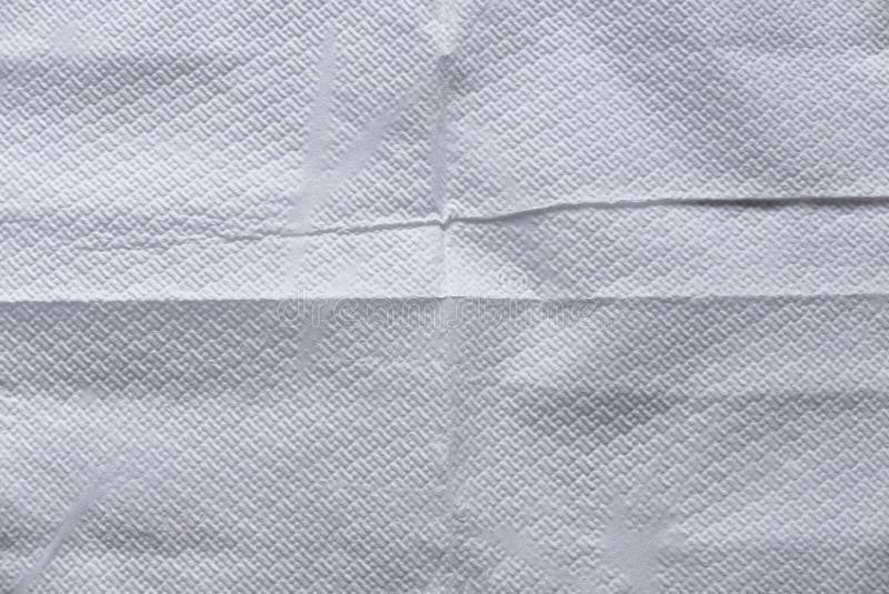 White Folded Tissue Background and Texture Stock Photo - Image of ...