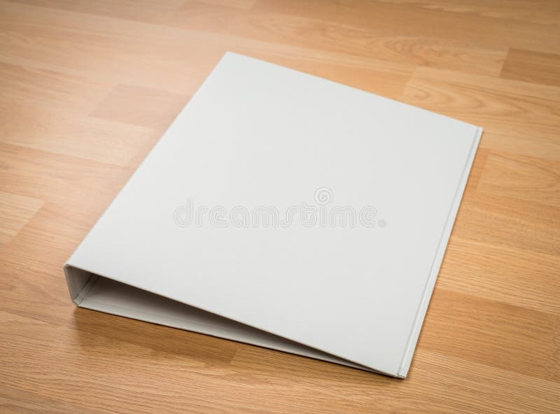 White folder on wood stock photo. Image of copy, page - 59157004