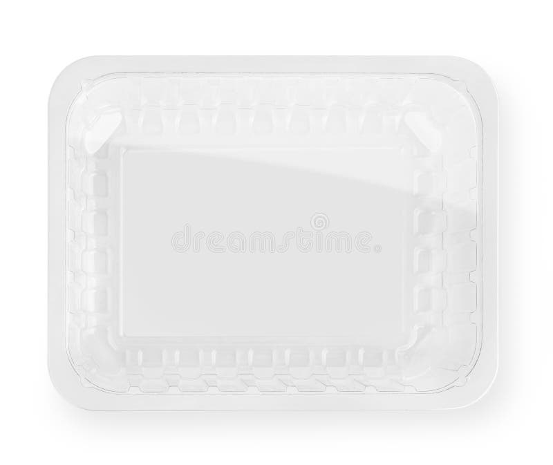 White Food Polystyrene Packaging Stock Image - Image of angle, selling ...