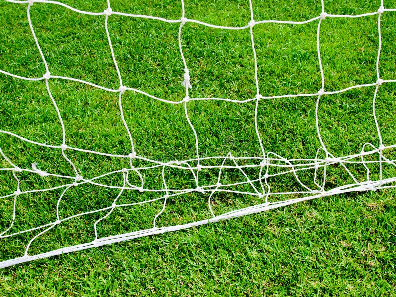 White football net stock photo. Image of field, player - 25513464