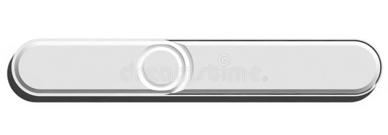 White Form for Entering and Searching Information on the Internet, 3D ...