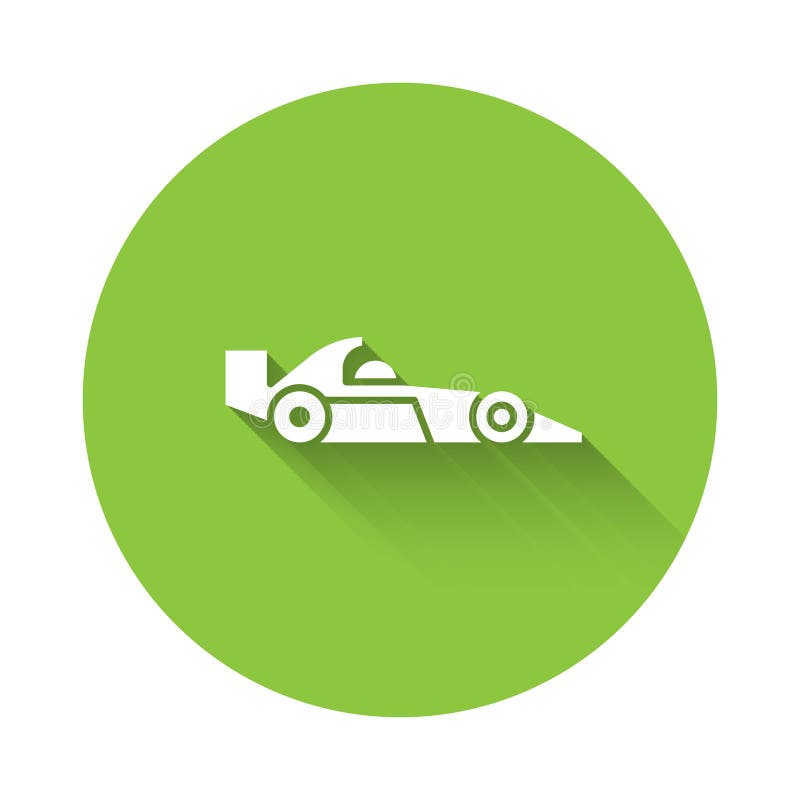 The Old Red and White Formula One Racecar Stock Vector - Illustration ...