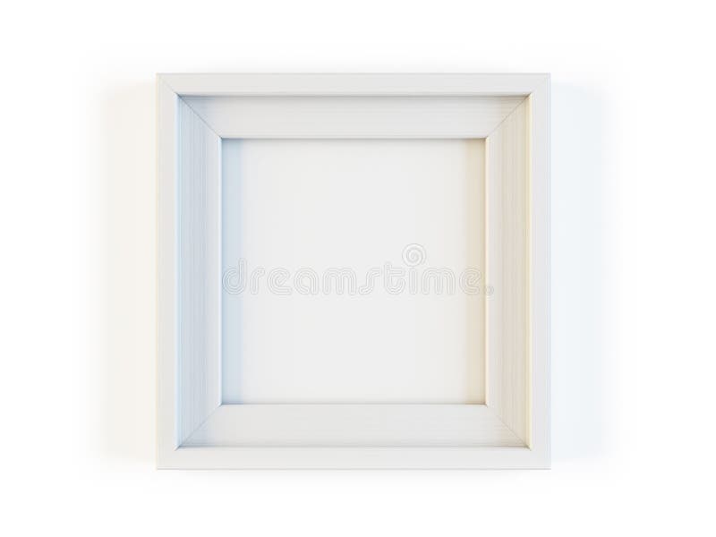 White frame stock illustration. Illustration of exhibition - 22947272