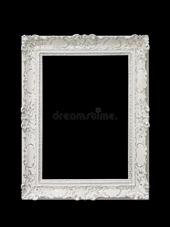 White frame stock image. Image of frame, vintage, retro - 23299745