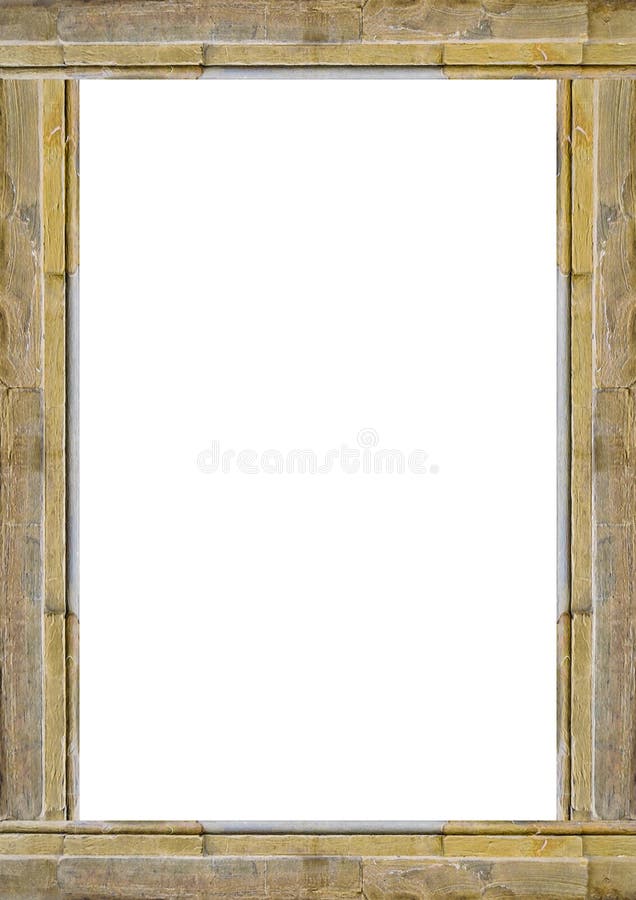 White Frame with Decorated Borders Stock Photo - Image of blank, card ...