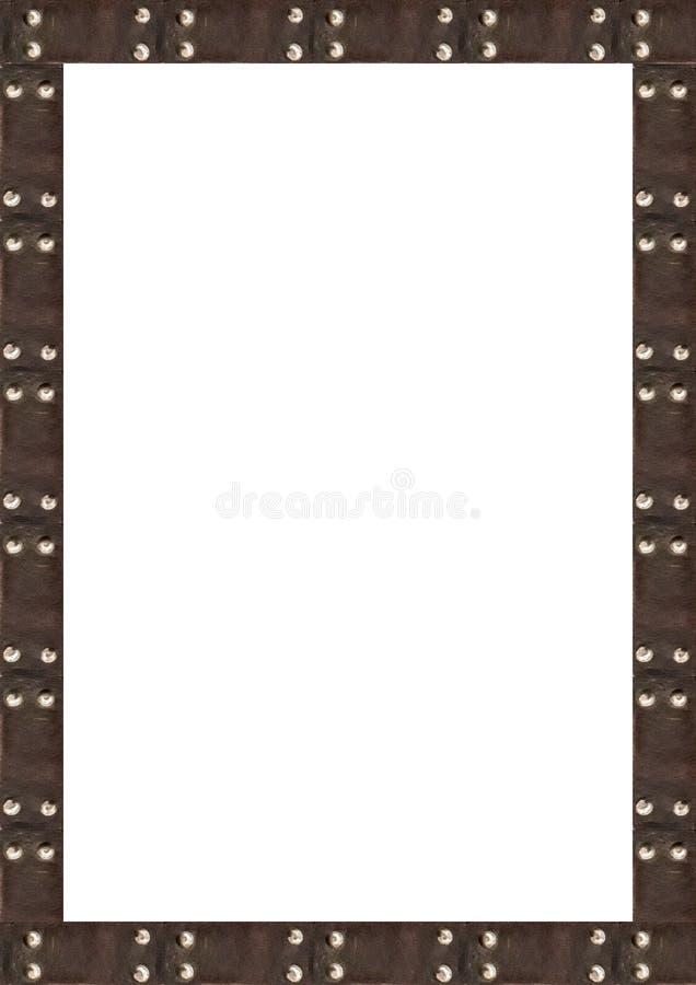 White Frame with Rustic Borders Stock Illustration - Illustration of ...