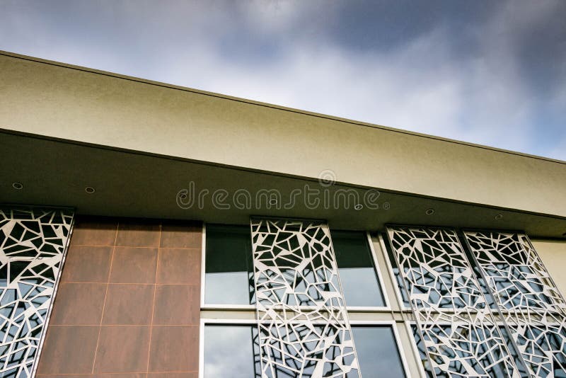 White Framed Glass Window Picture. Image: 116232328