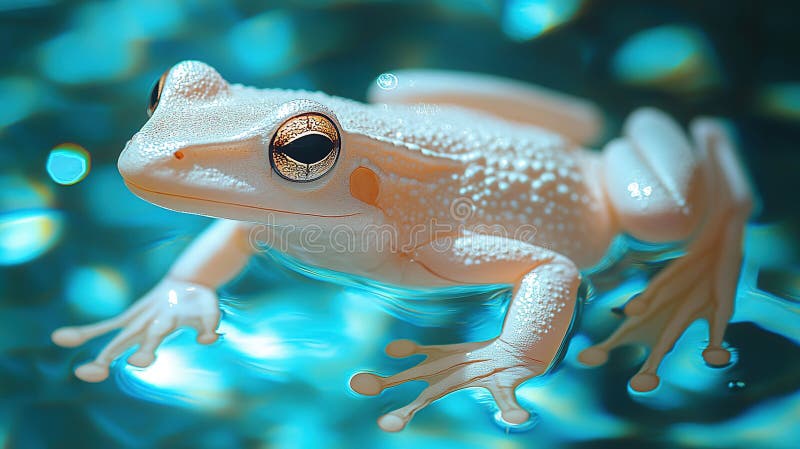 White Frog Teal Water Stock Photos - Free & Royalty-Free Stock Photos from Dreamstime
