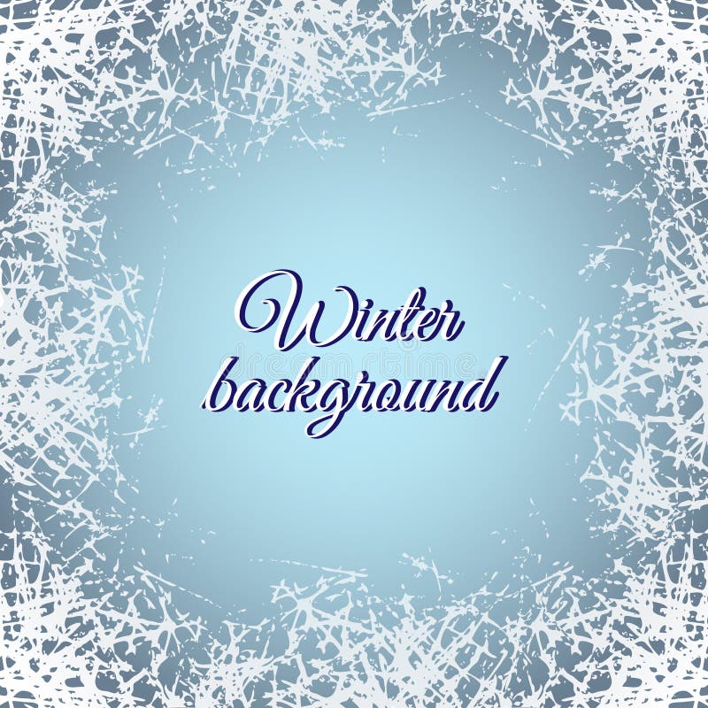 Frosted Snowy Window Stock Illustrations – 125 Frosted Snowy Window ...