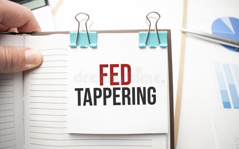 White Future Calculator, Paper Sheet, Pink Paper Clips and Silver ...