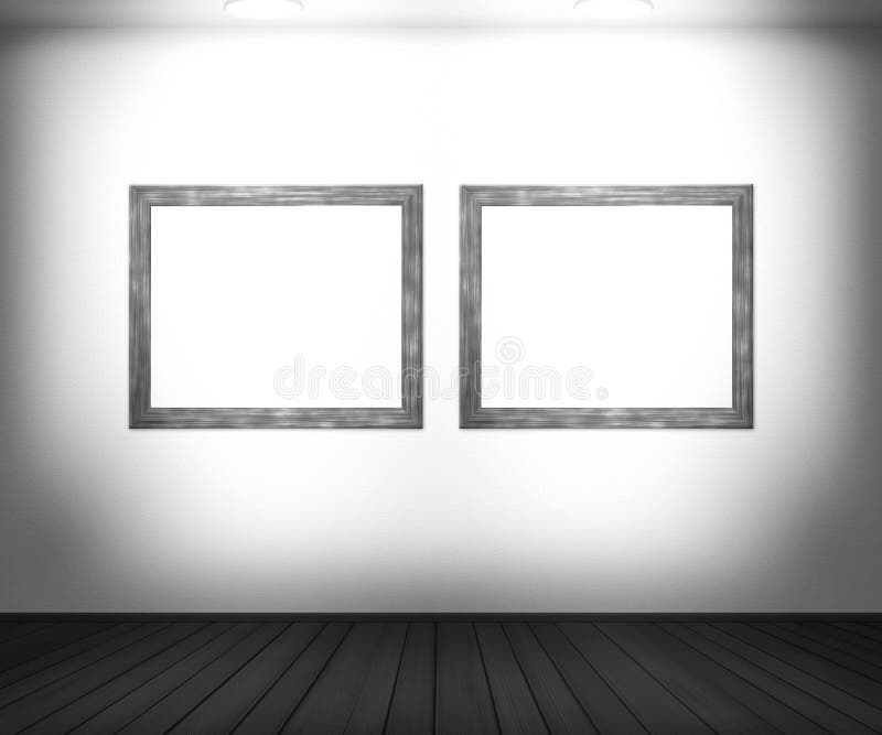 White TV Show Stage Backdrop Stock Illustration - Illustration of ...