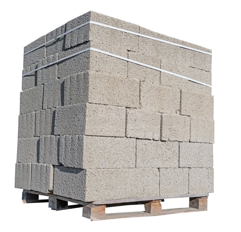 Gas Silicate Blocks Manufacturing Workshop Under Cloudy Sky Stock Photo ...