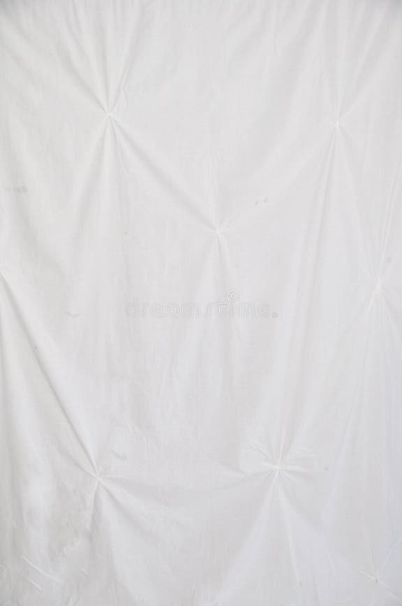 White Gathered Backdrop Sheet Stock Image - Image of clean, cloth: 31231383