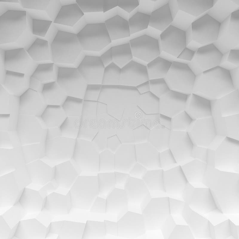 White Geometric Abstract Polygons Backdrop Stock Photo - Image of ...