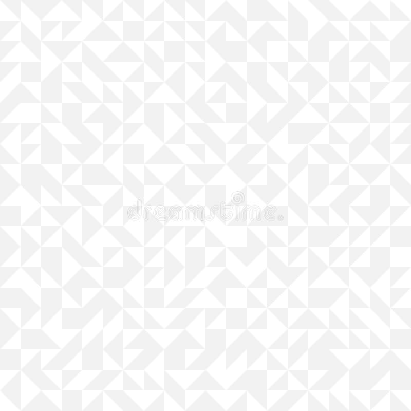 White Geometric Background, Seamless Pattern Stock Vector ...