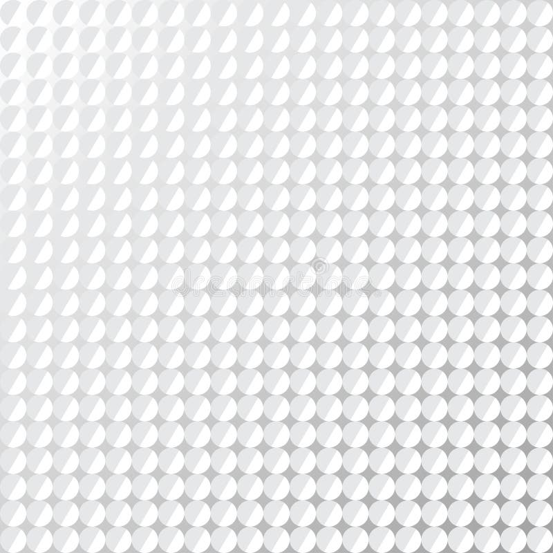 White Geometric Futuristic Texture, Seamless Background Stock ...