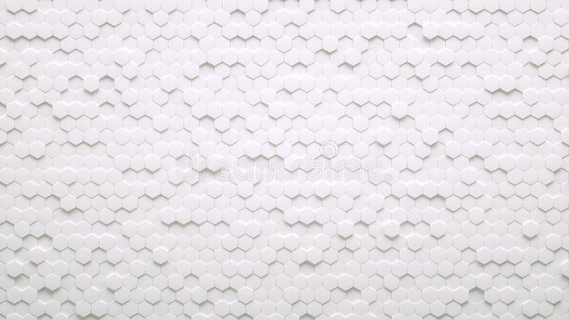 Geometric Hexagonal Abstract Background. Futuristic and Technology ...