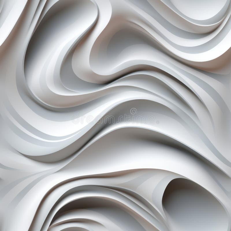 White Geometric Seamless Vector Patterns Captivating Abstract Shapes ...