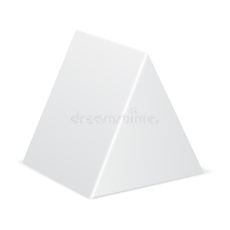 White Geometric Shape Mockup. 3d Template Stock Vector - Illustration ...