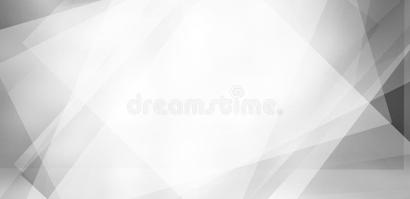 White Geometric Shapes Background. Dynamic Shapes Compositio Stock ...