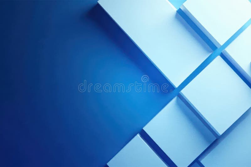 White Geometric Shapes, Blue Gradients, Tech Feel, Tech, Geometric ...