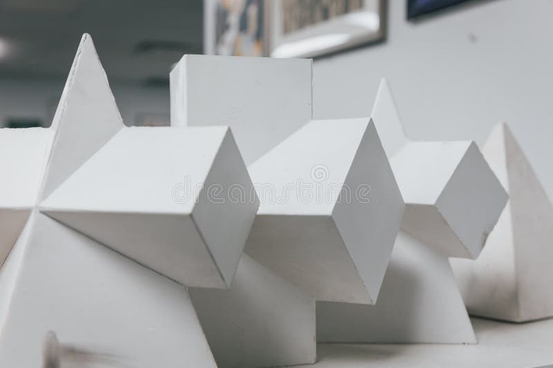 Geometric Shapes Structure Used in Draw Learning Center Stock Photo ...