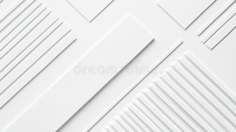 White Geometric Texture, Embossed Wall, Abstract Design, Studio ...