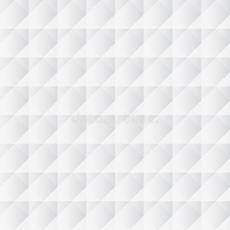 White Geometric Texture. Vector Background. Stock Vector - Illustration ...