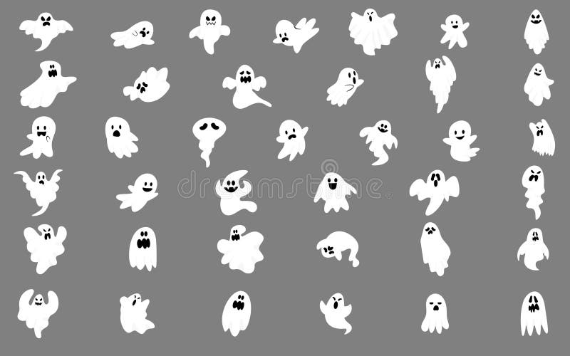 Basic Ghost Expressions Stock Illustrations – 5 Basic Ghost Expressions Stock Illustrations ...