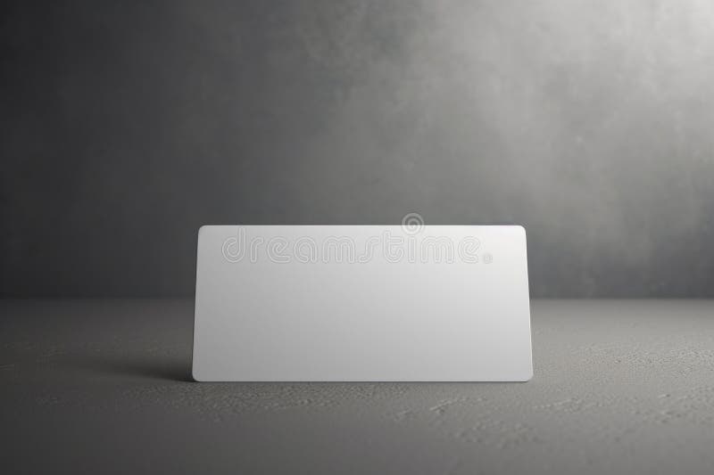White Gift Card Credit Card Layout Stock Illustration - Illustration of ...